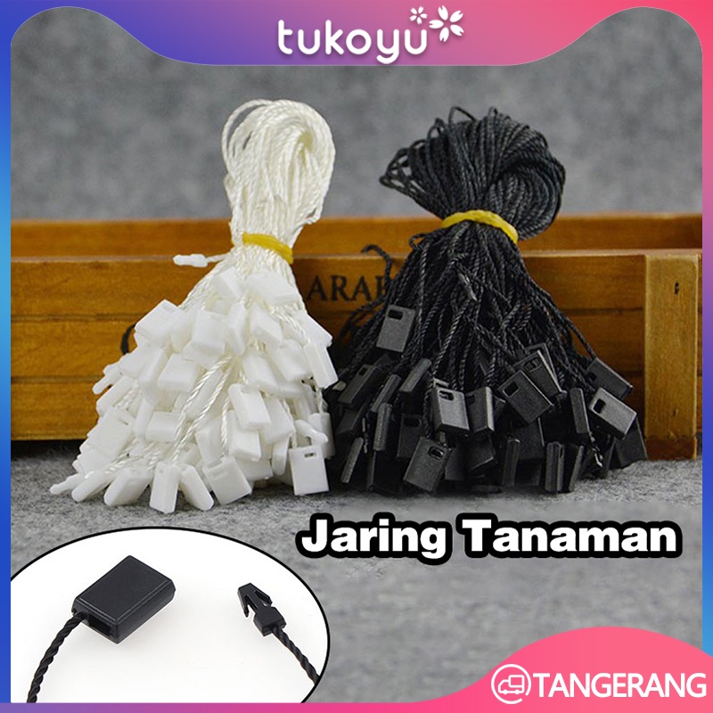 Jual 1000pcs Tali Hang Tag Nylon/Hang Tag Rope/Tali Label Pakaian/Tali ...