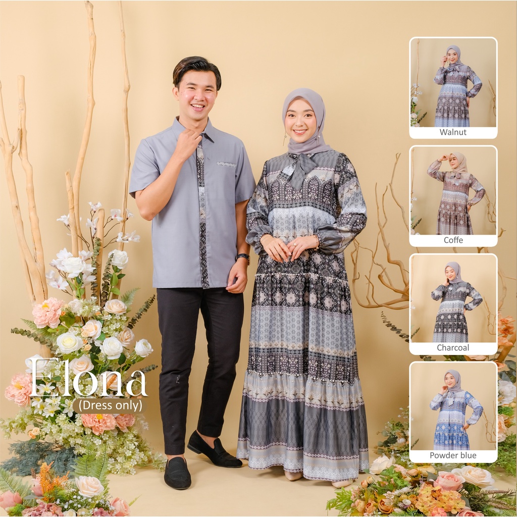Jual Elona Dress Couple (DRESS SAJA) | Shopee Indonesia