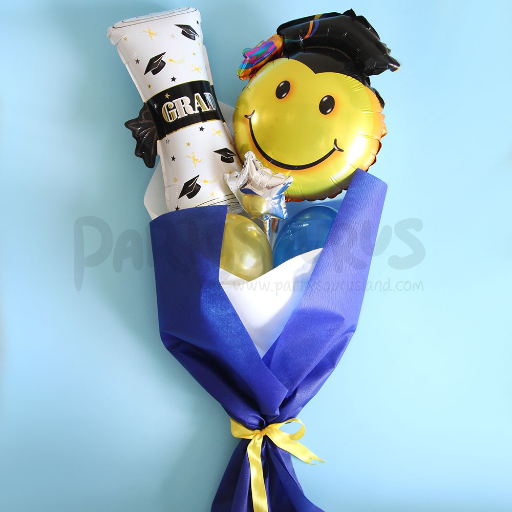 Jual Graduation Balloon Hand Bouquet (Buket Balon) | Shopee Indonesia