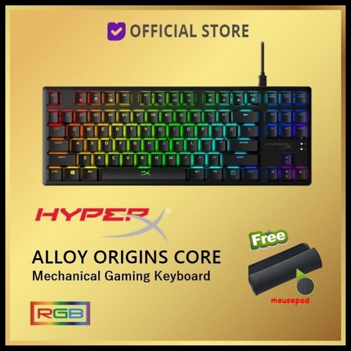 Jual Hyperx Alloy Origins Core Rgb Tkl Mechanical Gaming Keyboard ...
