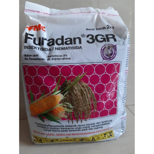Jual INSEKTISIDA/NEMATISIDA FURADAN 3GR 2KG | Shopee Indonesia
