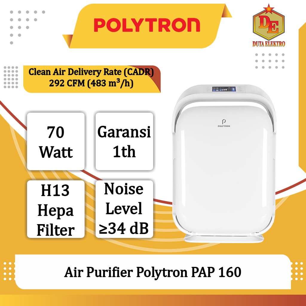 Jual Air Purifier Polytron PAP 160 | Shopee Indonesia