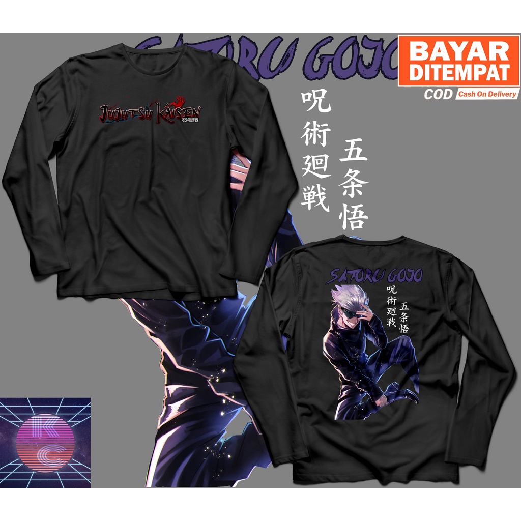 Jual KAOS BAJU LENGAN PANJANG ANIME JUJUTSU KAIZEN SATORU GOJO BIG SIZE ... Jual KAOS BAJU LENGAN PANJANG ANIME JUJUTSU KAIZEN SATORU GOJO BIG SIZE ...
