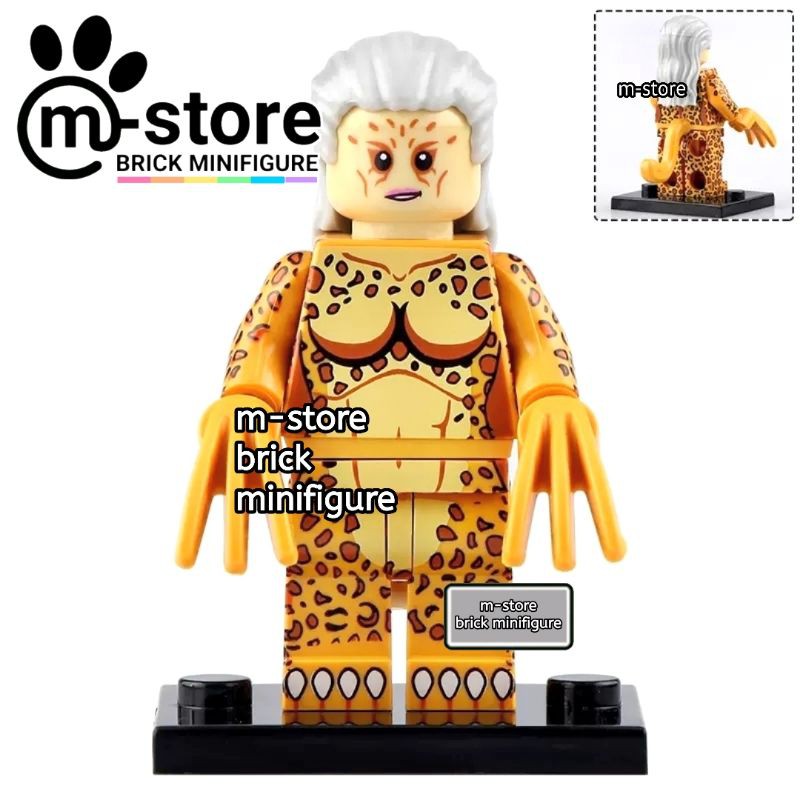 Jual brick wonder woman 1984 ww84 cheetah mini toy figure | Shopee ...