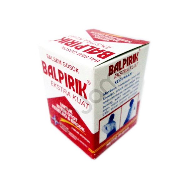 Jual BALPIRIK MERAH 20G (per Pot) / mengatasi pusing - mabuk perjalanan ...