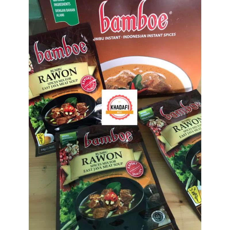 Jual BUMBU BAMBOE RAWON 54 GRAM | Shopee Indonesia