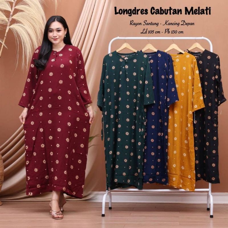 Jual daster wanita lengan panjang busui daster kancing depan daster ...
