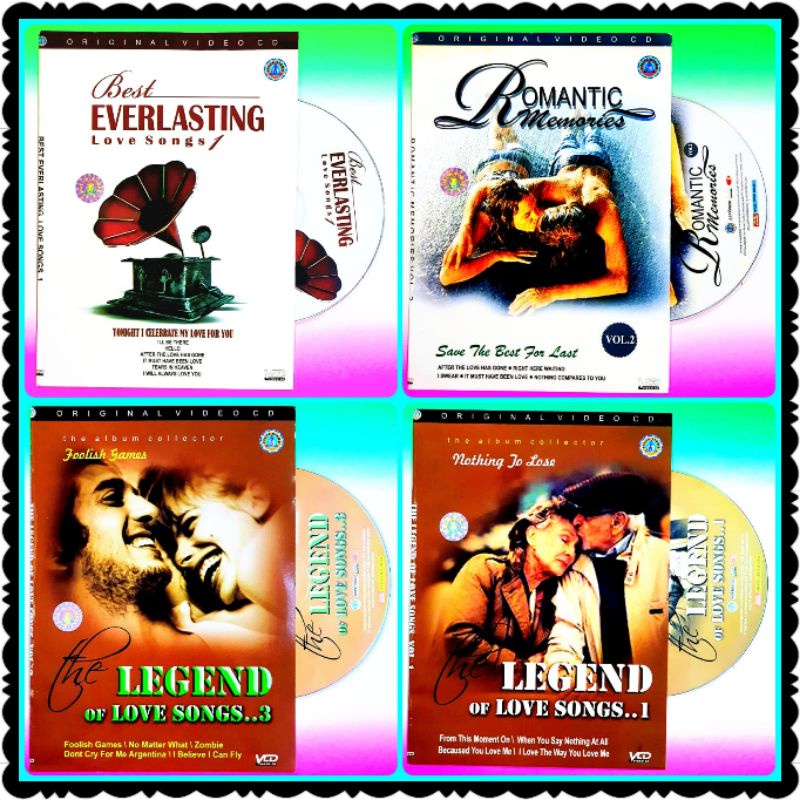 Jual KASET ASLI ORIGINAL VIDEO MUSIK LAGU KARAOKE LOVE SONG-VOCAL ON OF KTIF-LAGU EVERGREEN ...