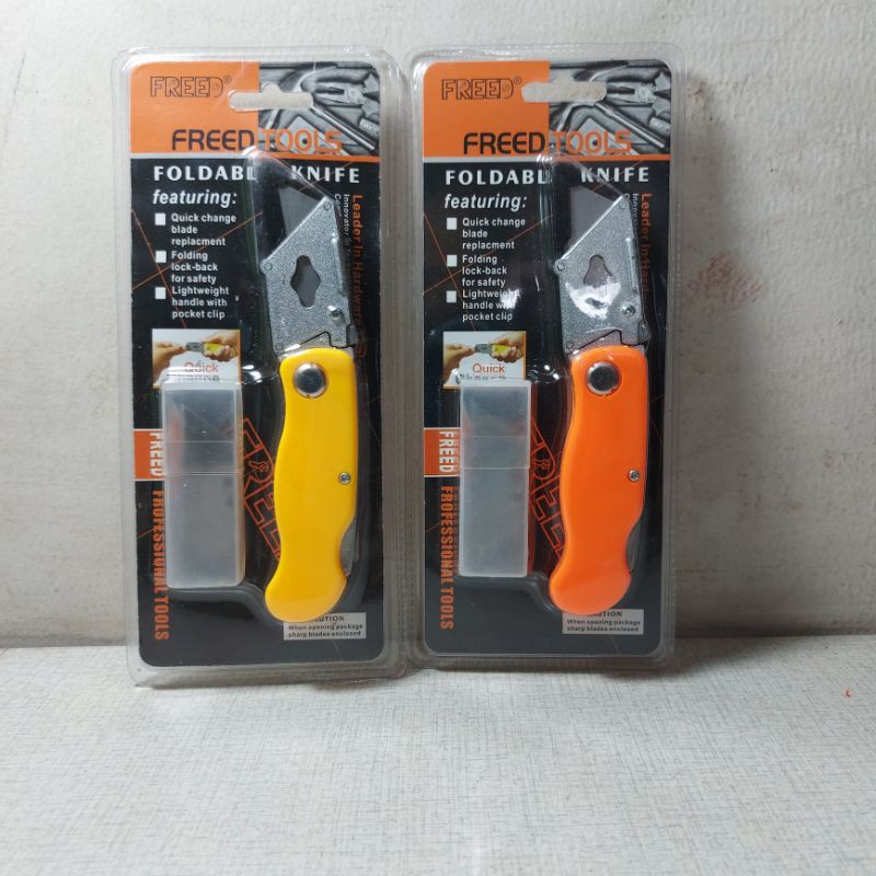 Jual Pisau Cutter Lipat Freed Tanpa Karet | Shopee Indonesia