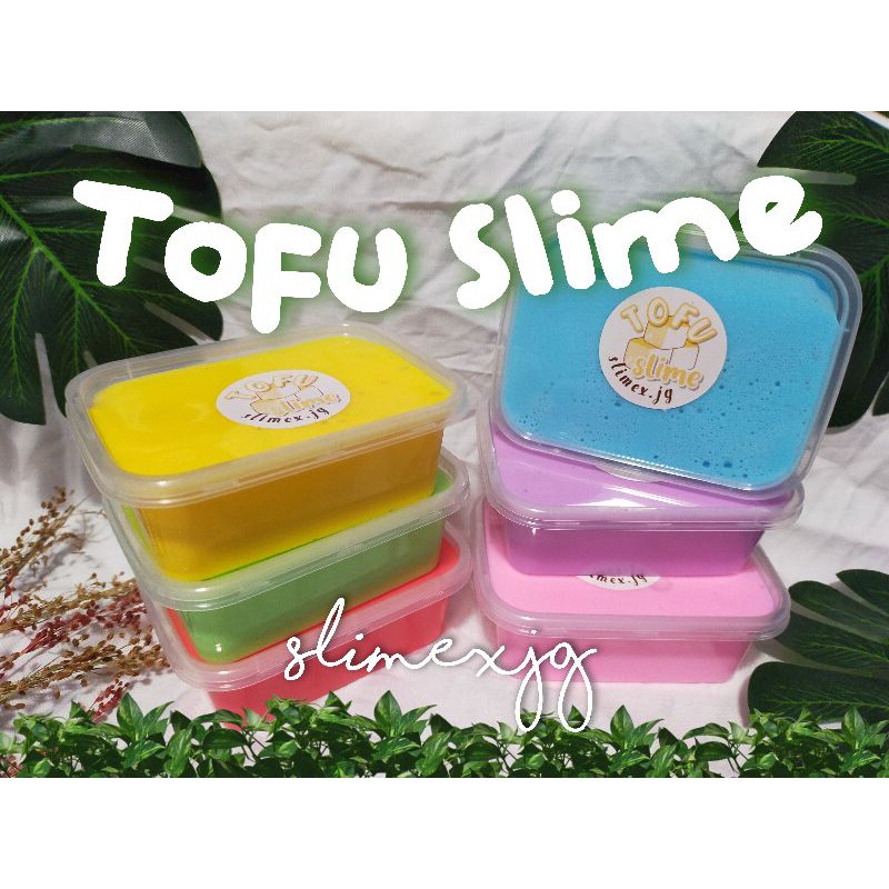 Jual TOFU SLIME 200gram/SLIME 200gram/SLIME/MAINAN ANAK | Shopee Indonesia