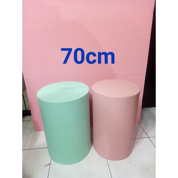 Jual MEJA TABUNG STYROFOAM / MEJA TABUNG STEOROFOAM / MEJA DEKORASI ...