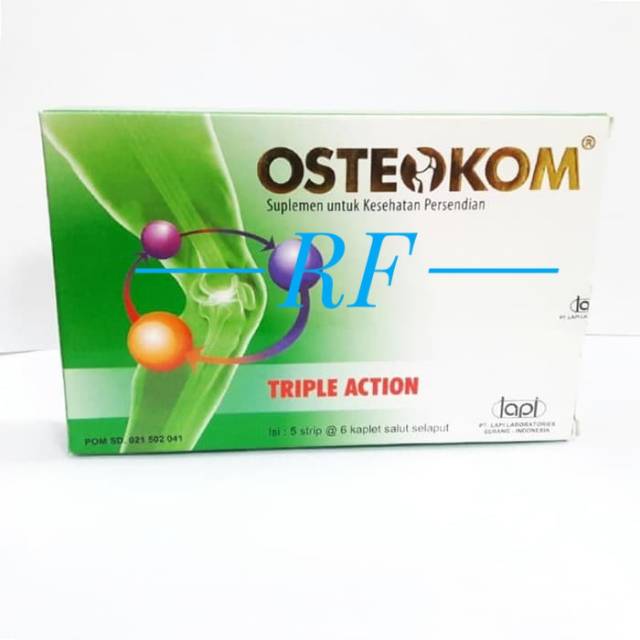Jual Osteokom Caplet isi 30 (Lapi) | Shopee Indonesia
