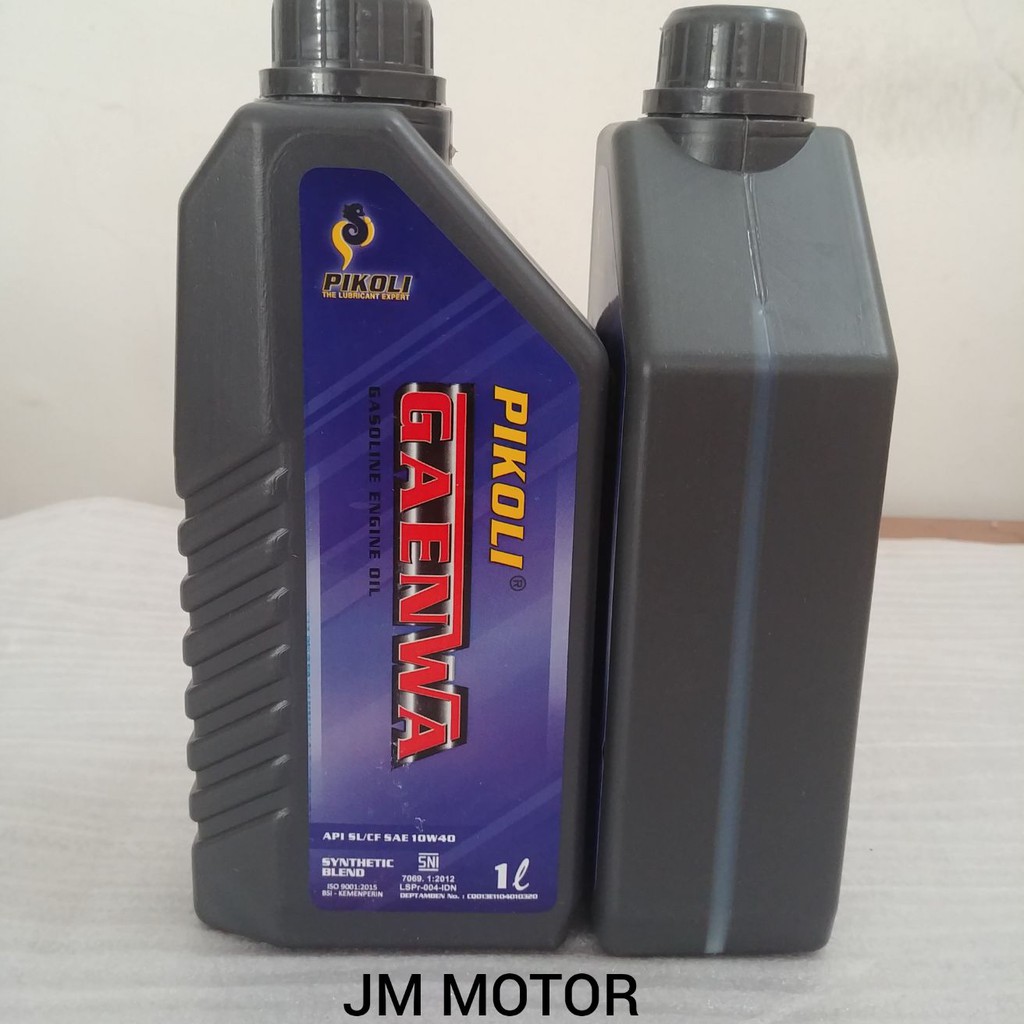 Jual OLI PIKOLI GAENWA SYNTHETIC BLEND 10W 40 1LITER | Shopee Indonesia