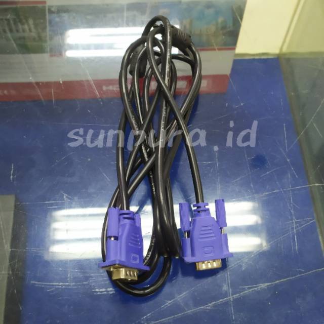 Jual KABEL VGA 5M (MALE TO MALE) | Shopee Indonesia