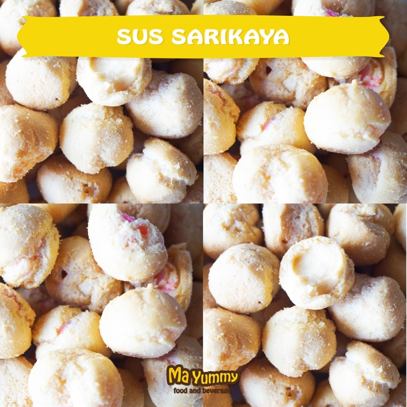 Jual SUS/SOES MERK SARIKAYA 500gr (VANILLA/STRAWBERRY/SNACK KILOAN ...