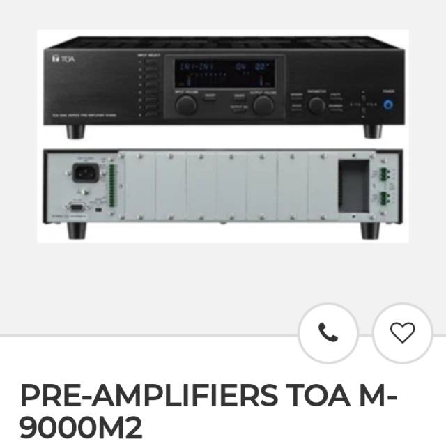 Jual Mixer Digital Pre Amplifier TOA M-9000M2 | Shopee Indonesia