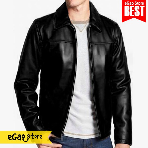 Jual Jaket Pria Formal Semi Kulit | Shopee Indonesia