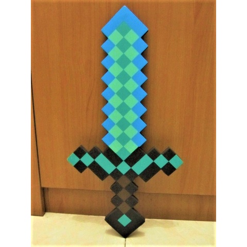 Jual d02f01v Pedang Minecraft / Minecraft Sword (Diamond Sword) Z2020X ...