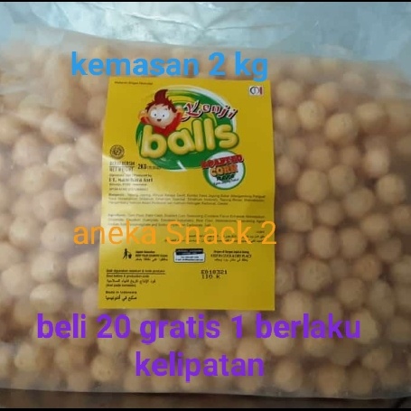 Jual ciki Kenji balls 2kg | Shopee Indonesia