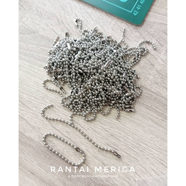 Jual Rantai Merica / Rantai Lada / Kuku Macan 100pcs / Nikel / ATG ...