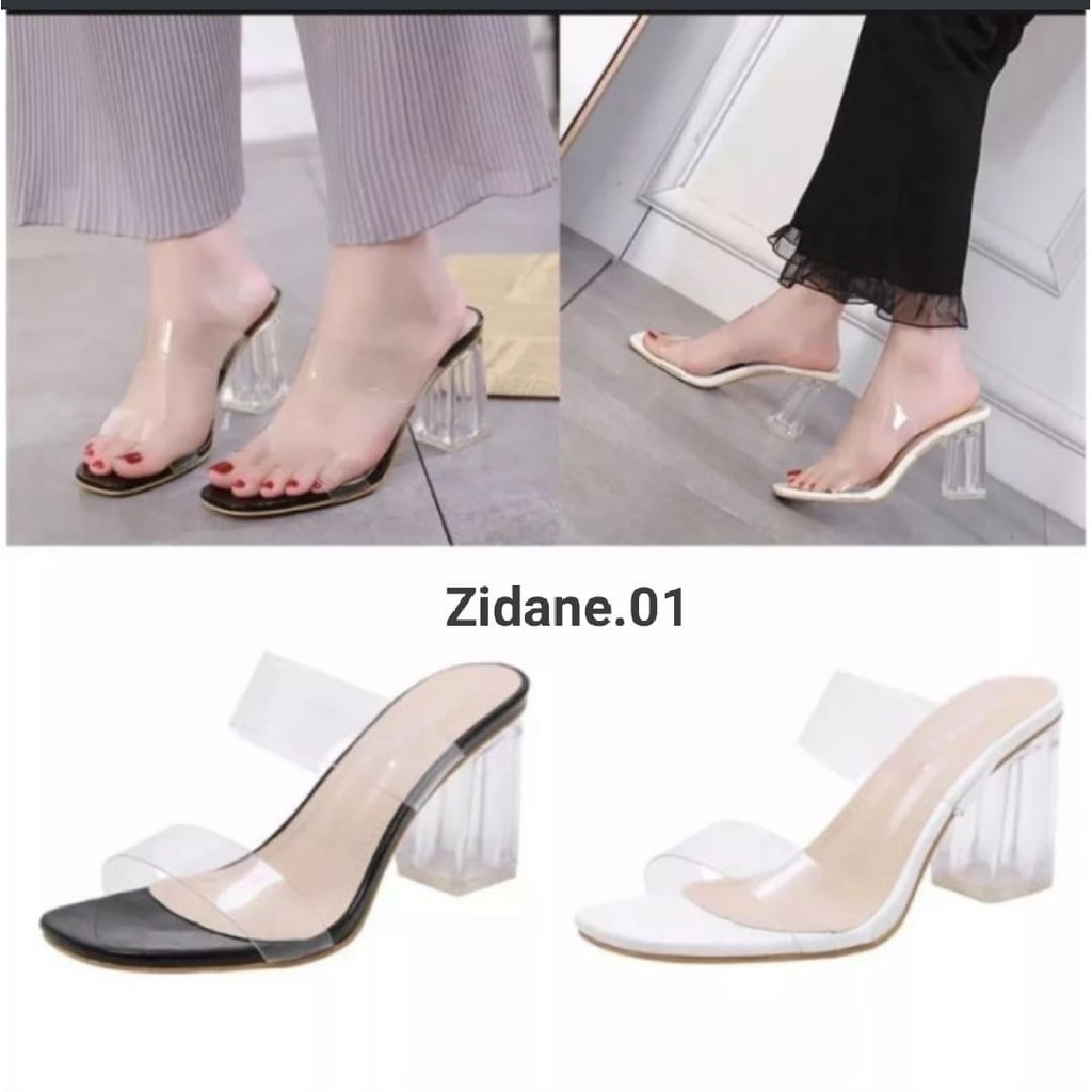 Jual HIGH HEELS KACA 7cm PREMIUM ADN01 | Shopee Indonesia