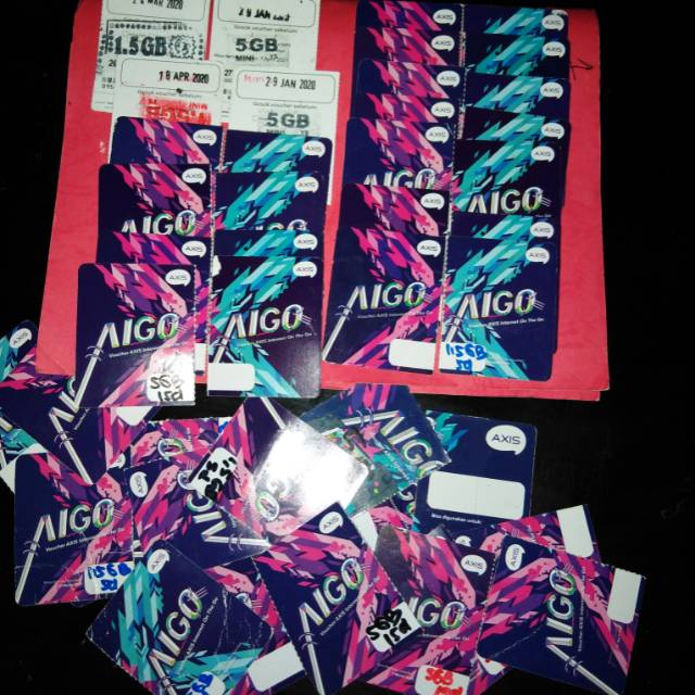 Jual Voucher axis aigo Mini 8 Gb mini (15 hari) | Shopee Indonesia