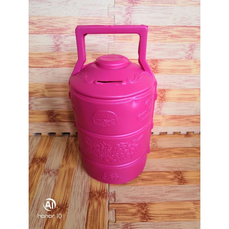 Jual Celengan Plastik Model Rantang celengan unik | Shopee Indonesia