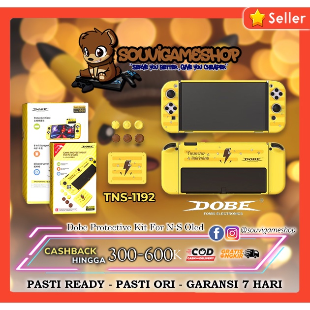 Jual Dobe Protective Kit For Nintendo Switch OLED - TNS 1192 | Shopee ...