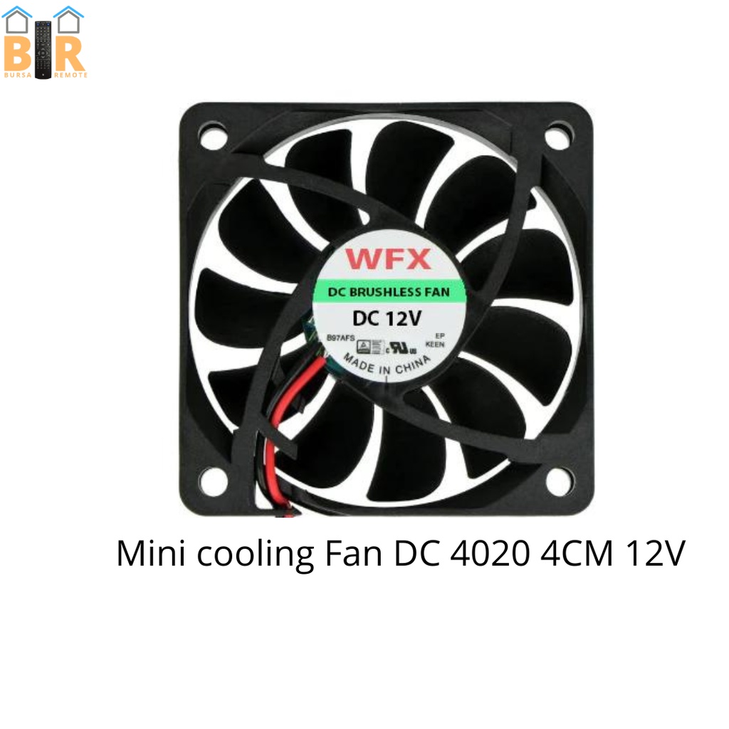 Jual MINI COOLING FAN DC 40x40mm-12V) | Shopee Indonesia