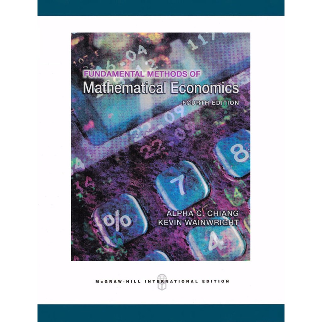 Jual Buku Fundamental Methods Of Mathematical Economics 4th Edition ...