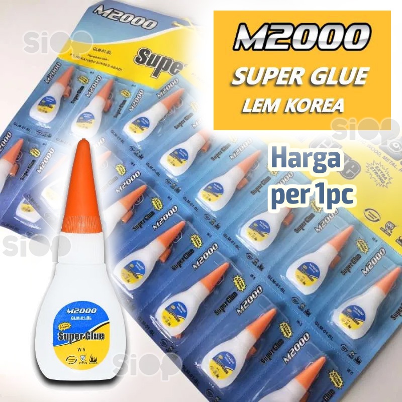 Jual LEM SUPER GLUE INDONESIA/KOREA/CHINA 1PC | Shopee Indonesia