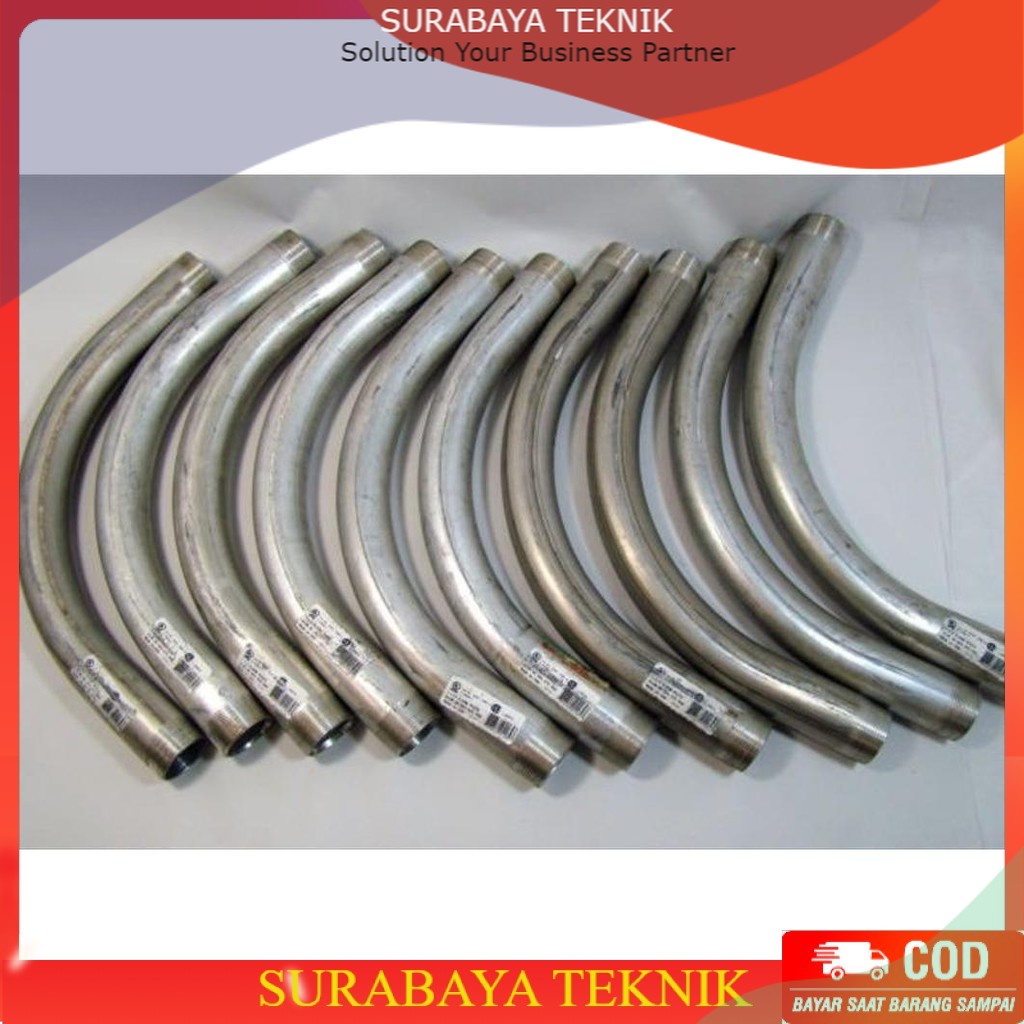 Jual RGS CONDUIT ELBOW ALUMUNIUM 1.5 in Merk ALLIED - UL LISTED ...