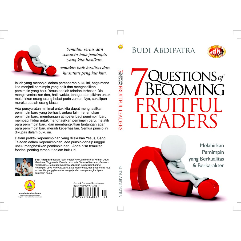 Jual Tujuh Questions Of Becoming Fruitful Leaders Melahirkan Pemimpin ...