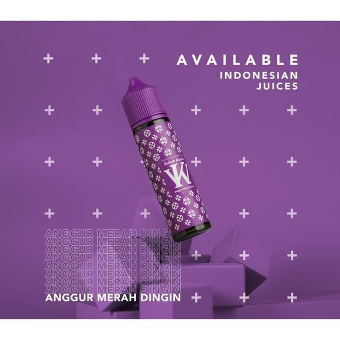 Jual Bukan Liquid KW Anggur Merah Dingin by Roy Ricardo 60ML 3MG ...