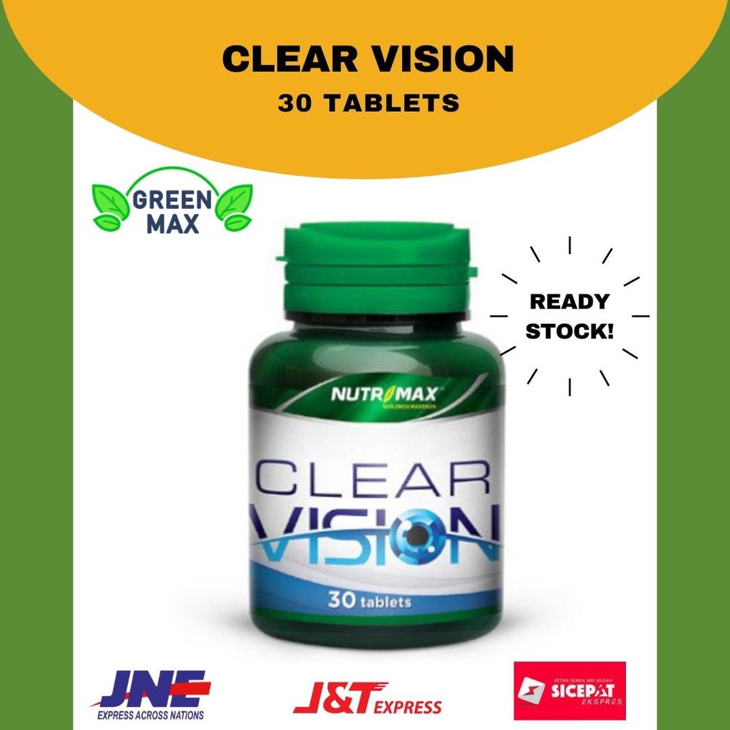 Jual Nutrimax Clear Vision Vitamin Mata Minus Obat Glukoma Infeksi ...
