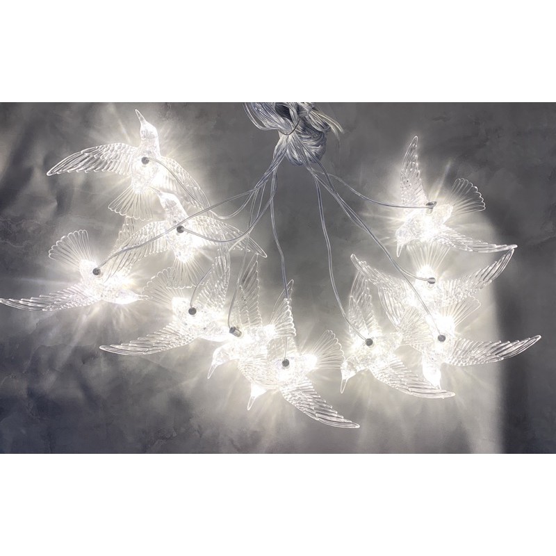 Jual LED Acrylic Bird / LED Burung / LED Hanging Bird [WARM WHITE ...