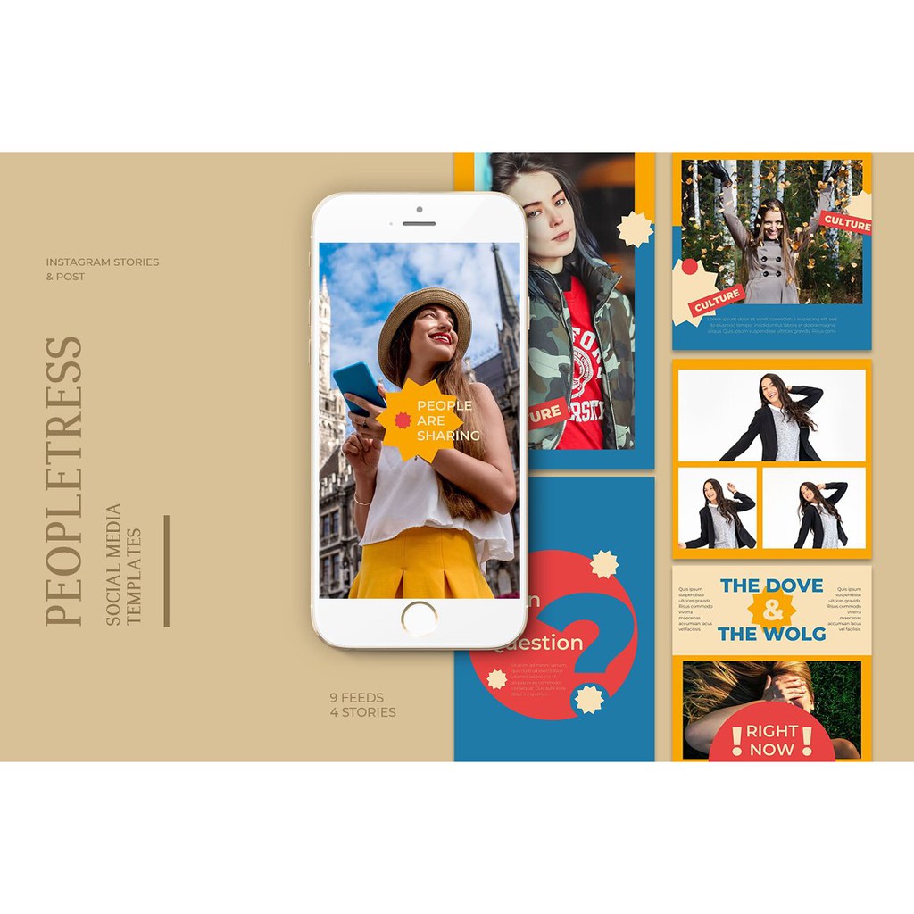 Jual Poepletres Instagram Canva & PSD | Shopee Indonesia