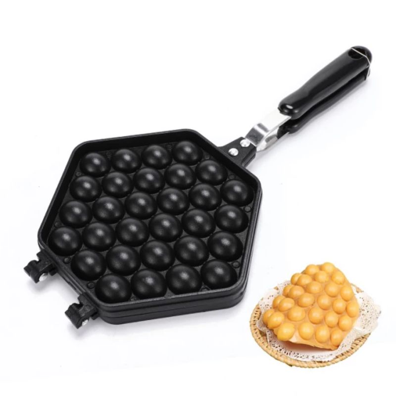 Jual Egg Waffle 30 lubang / Alat Cetak waffle / Cetakan Kue Waffle ...
