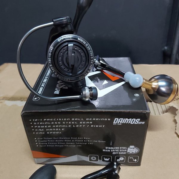 Jual Rel Rell Daido Daimos 1000 Gulungan Pancing Katrol Pancing Murah ...