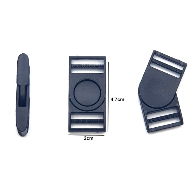 Jual STOPER stopper tali id card lanyard cantelan ukuran 2 cm isi 120 ...