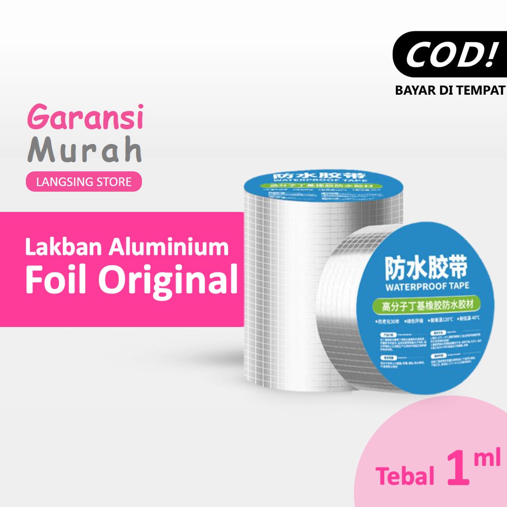 Jual Lem Lakban Atap Rumah Anti Bocor Anti Air Panas Bocor Rembes Atap ...