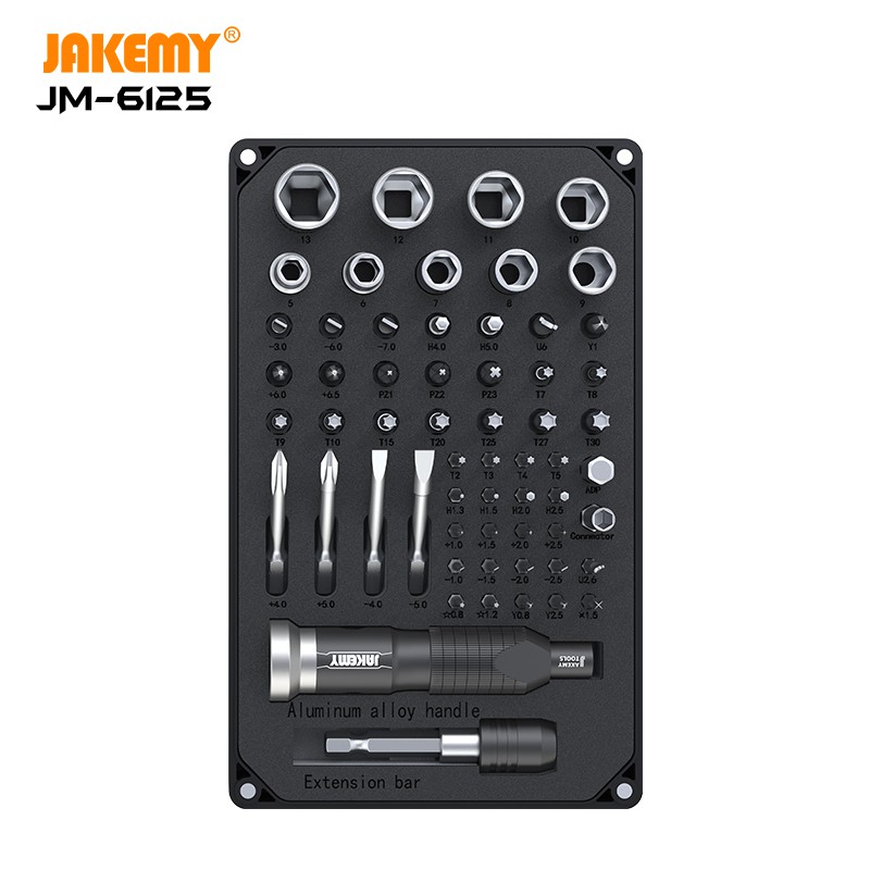 Jual Jakemy JM-6125 Tool kit Obeng Set Handphone P2 Kunci Pro Air Torx ...
