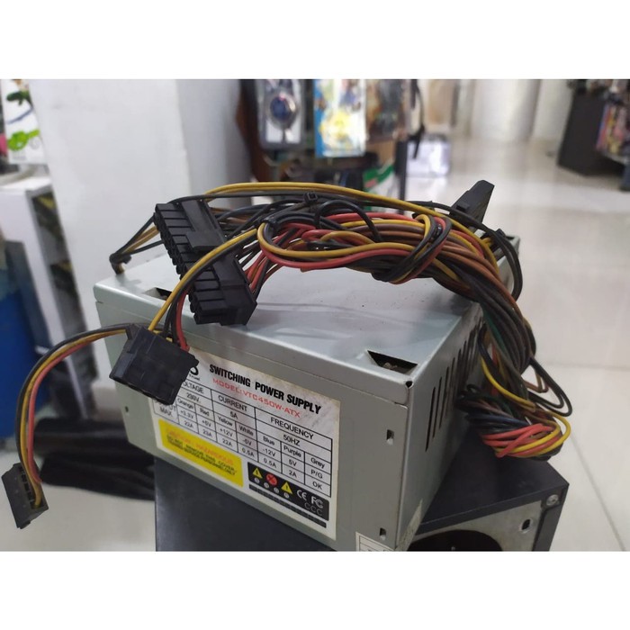 Jual PSU Power Supply Avaris 450 W 450W Komputer CPU PC Second | Shopee ...