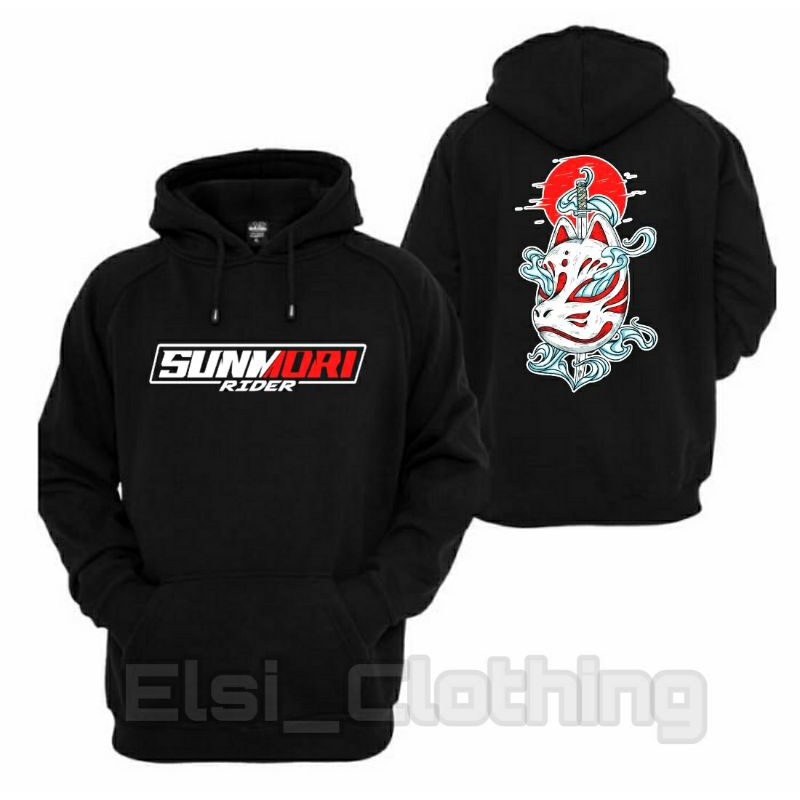 Jual Hoodie pria distro original premium tebal DESAIN SUNMORI CUSTOM ...