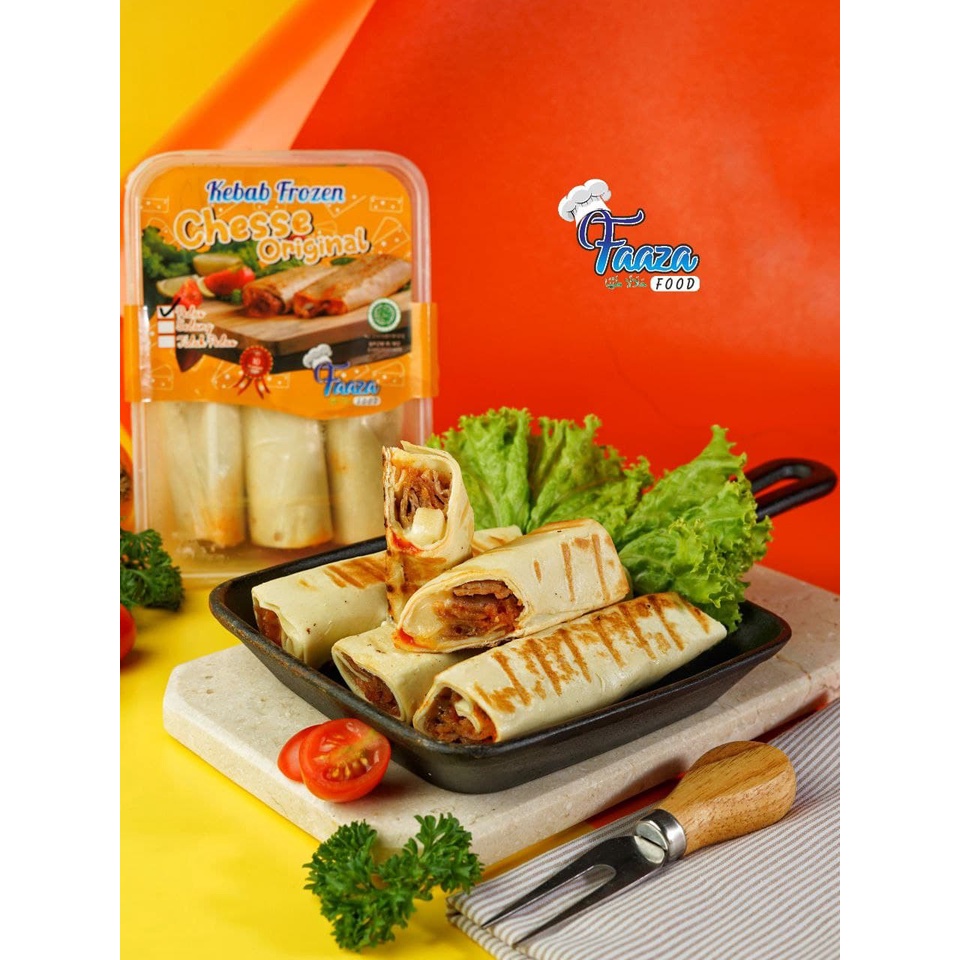 Jual KEBAB FROZEN FAAZA FOOD - CHEESE - FULL DAGING SAPI ENAK & HALAL ...