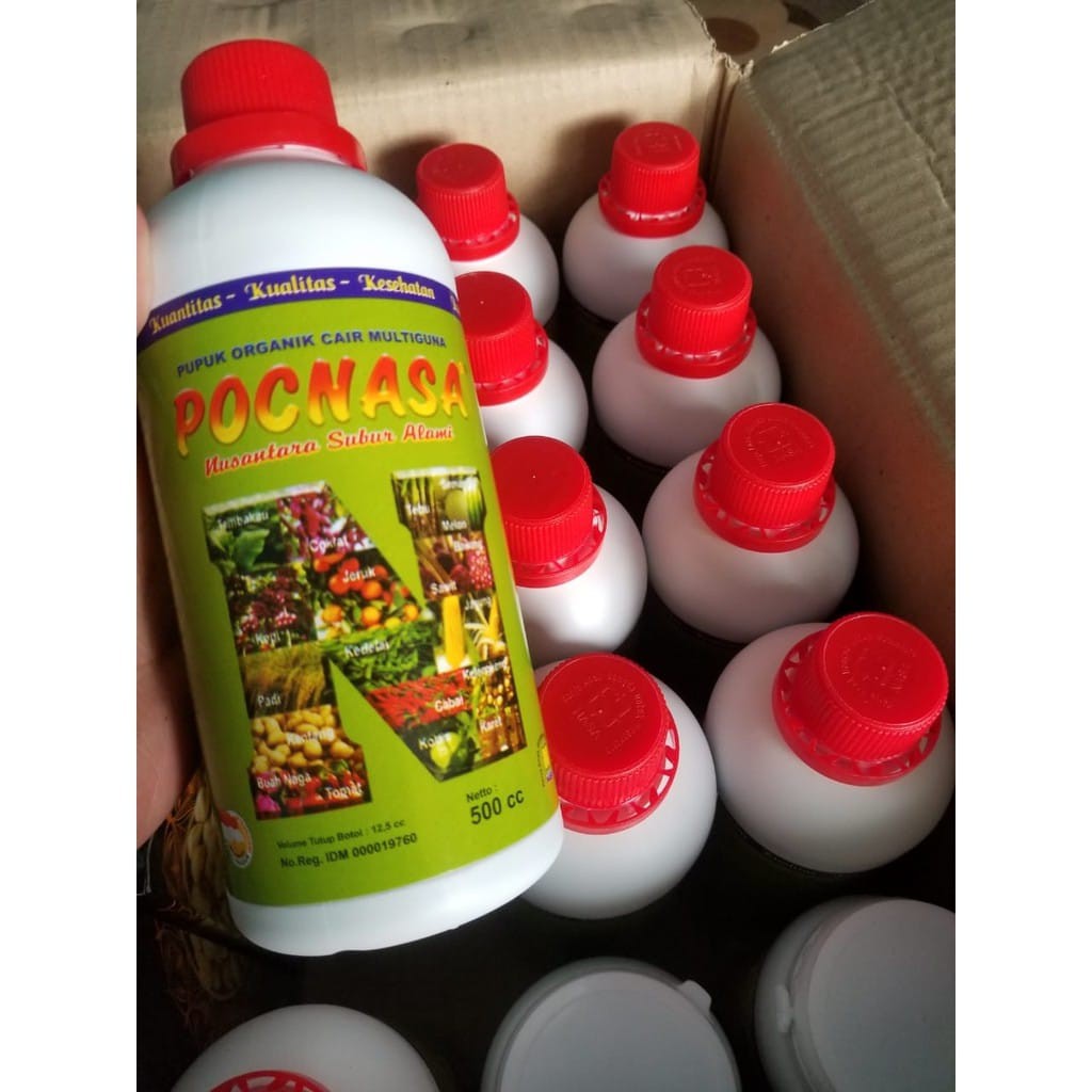 Jual Ready 3 Liter Poc Nasa Pupuk Cair Original 100% Bpom - Pupuk Organik Pelebat Buah - Poc ...