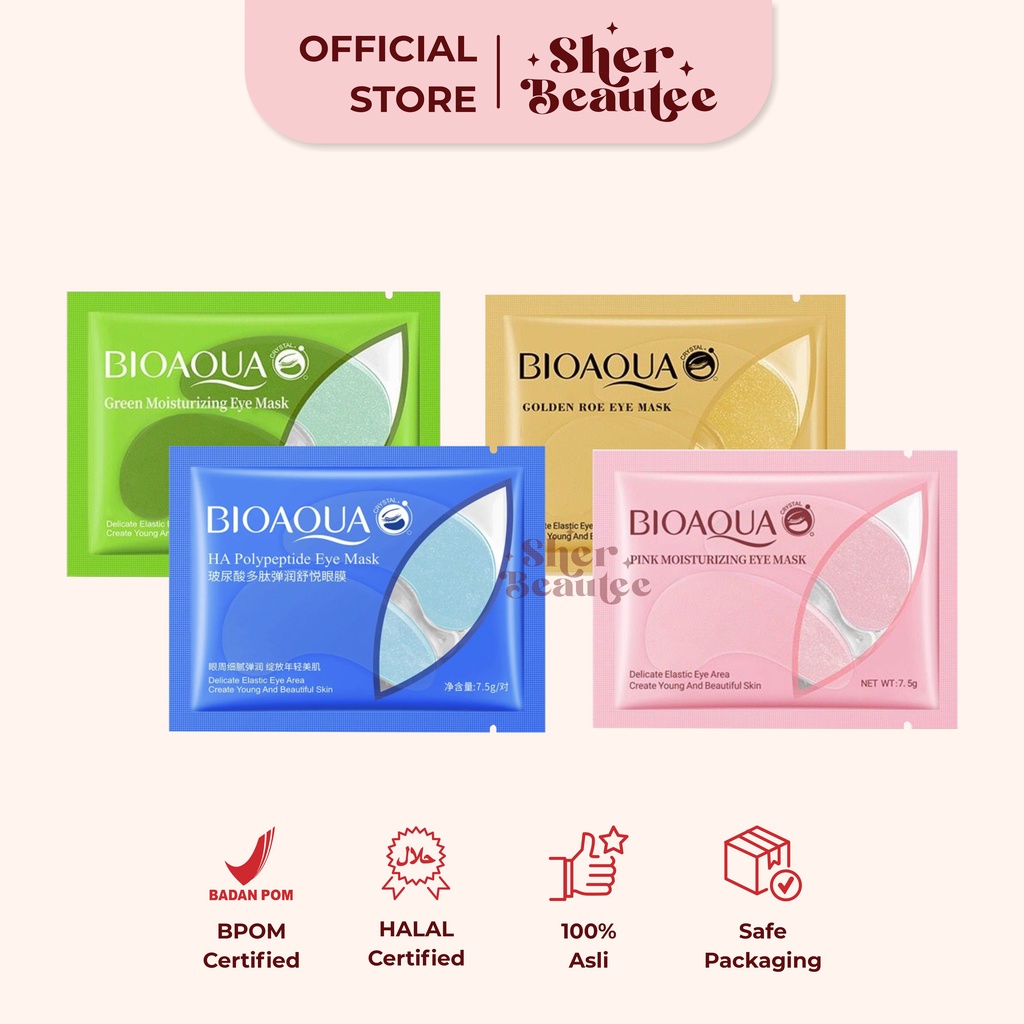 Jual Bio Aqua Moisturizing Eye Mask 7.5g | Shopee Indonesia
