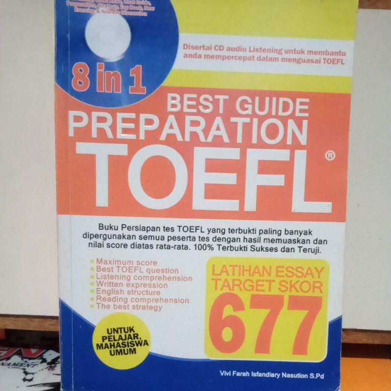 Jual Buku Bimbel - Best Guide Preparation Toefl | Shopee Indonesia