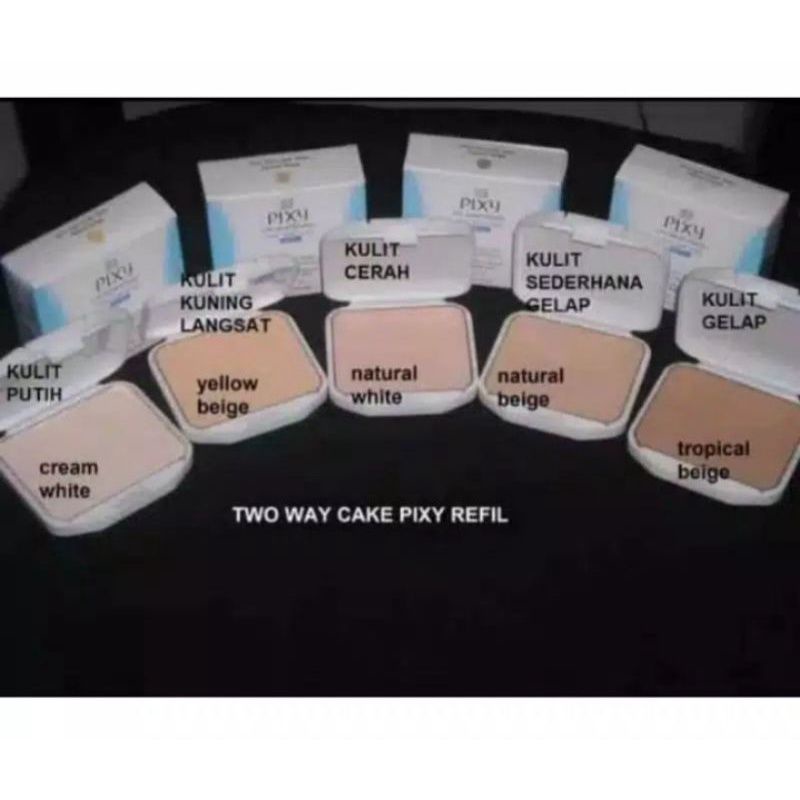 Jual BEDAK FIXY REFILL ORIGINAL ( NATURAL WHITE 5 ) | Shopee Indonesia