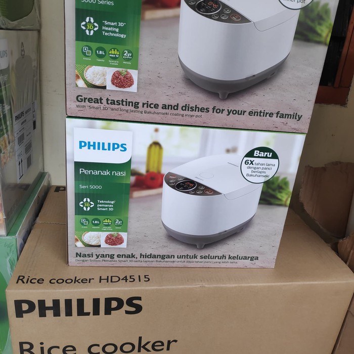 Jual PHILIPS RICE COOKER DIGITAL FUZZY HD 4515/ HD 4515 Digital 1,8 ...